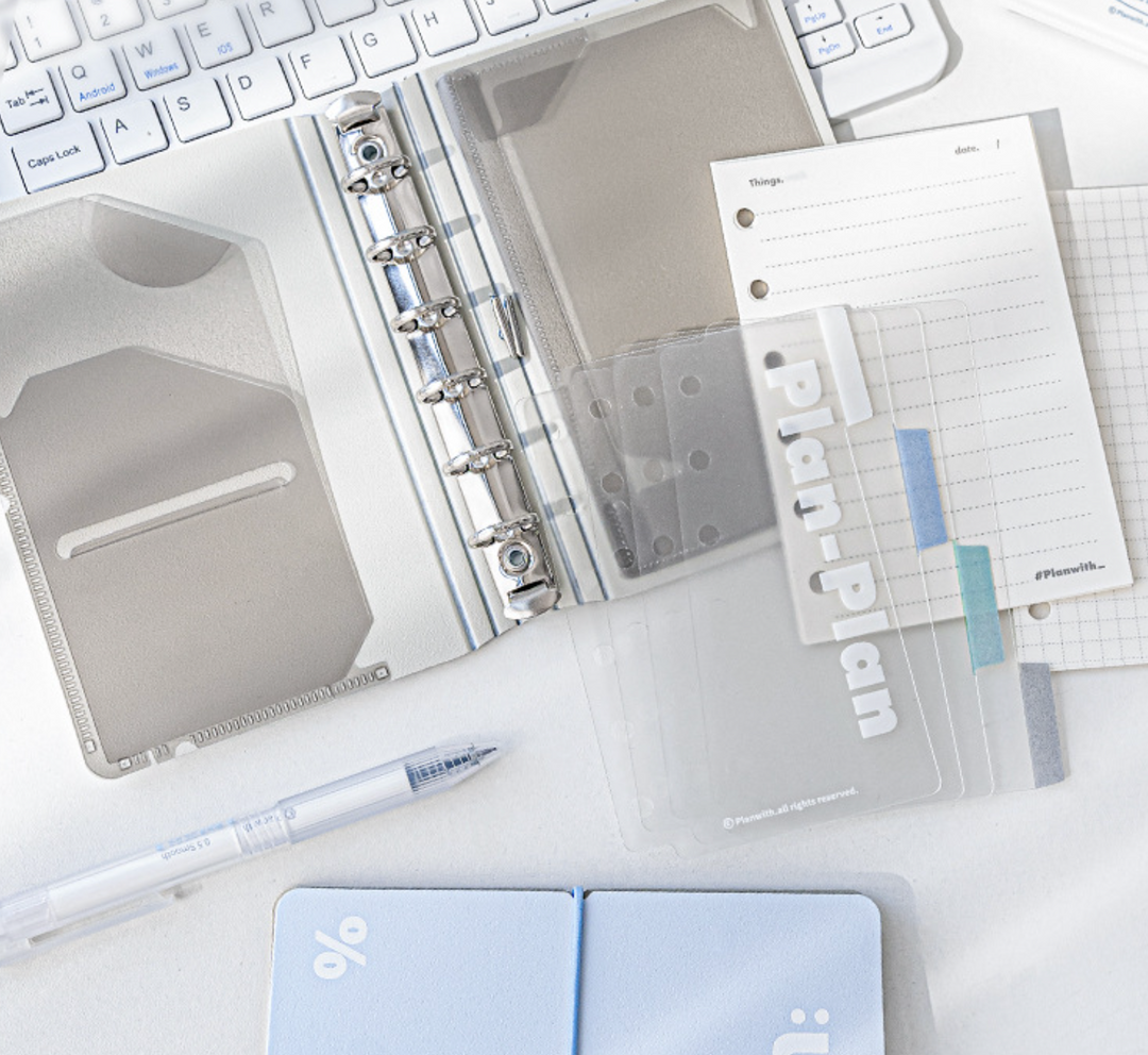 Planwith A7 Pocket Binder Notebook – Midori Gifts