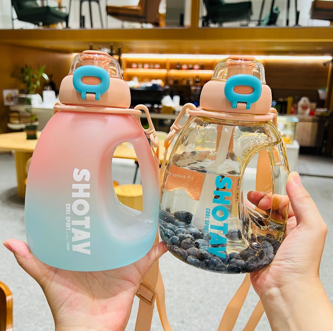 Shotay Tritan Handle Bottle 1300ml – Midori Gifts