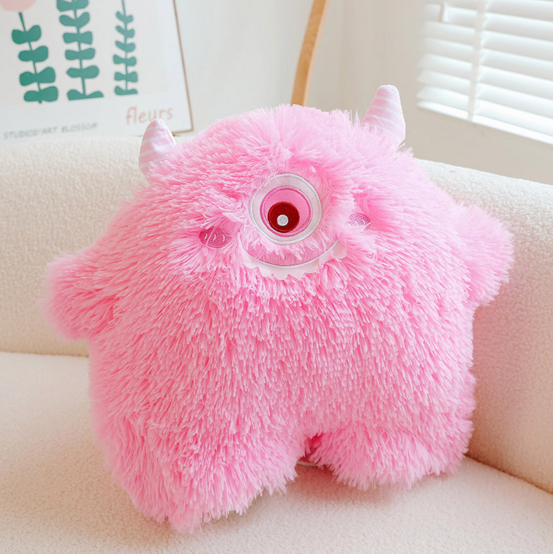 Cute Furry Monster Plush 45cm – Midori Gifts