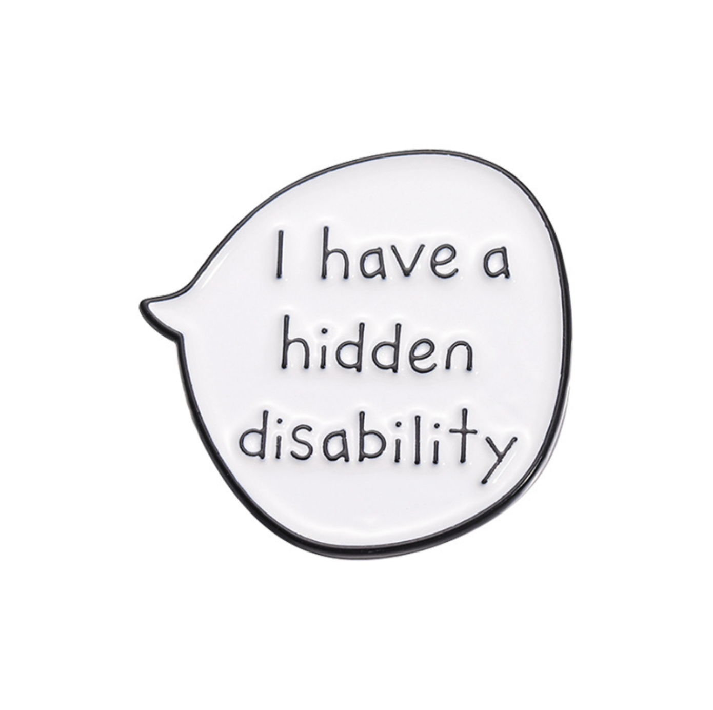 Hidden Disability Pin – Midori Gifts