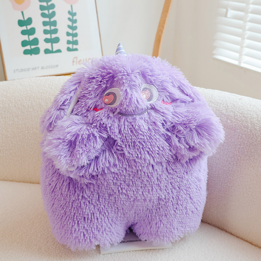 Cute Furry Monster Plush 45cm – Midori Gifts
