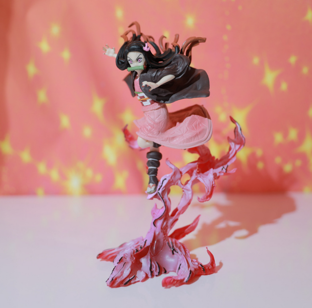 Demon Slayer Nezuko Blood Art Statue – Midori Gifts