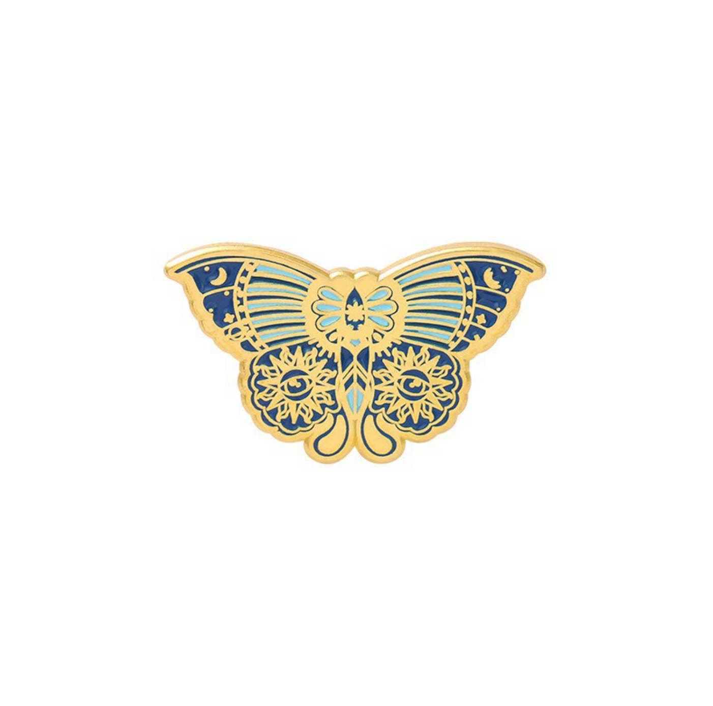 Green Luna Moth Pin – Midori Gifts