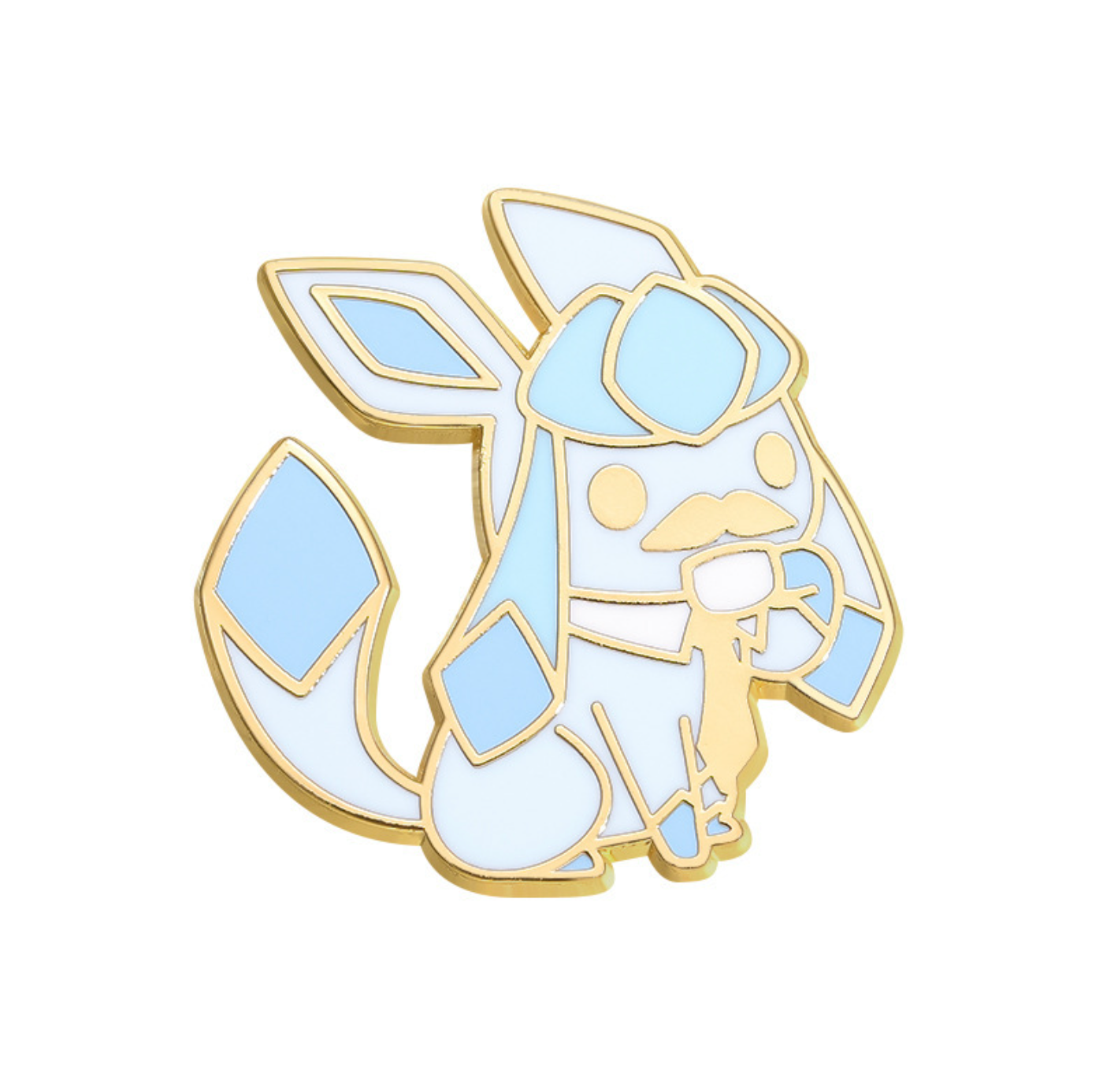 Fancy Glaceon Pin – Midori Gifts