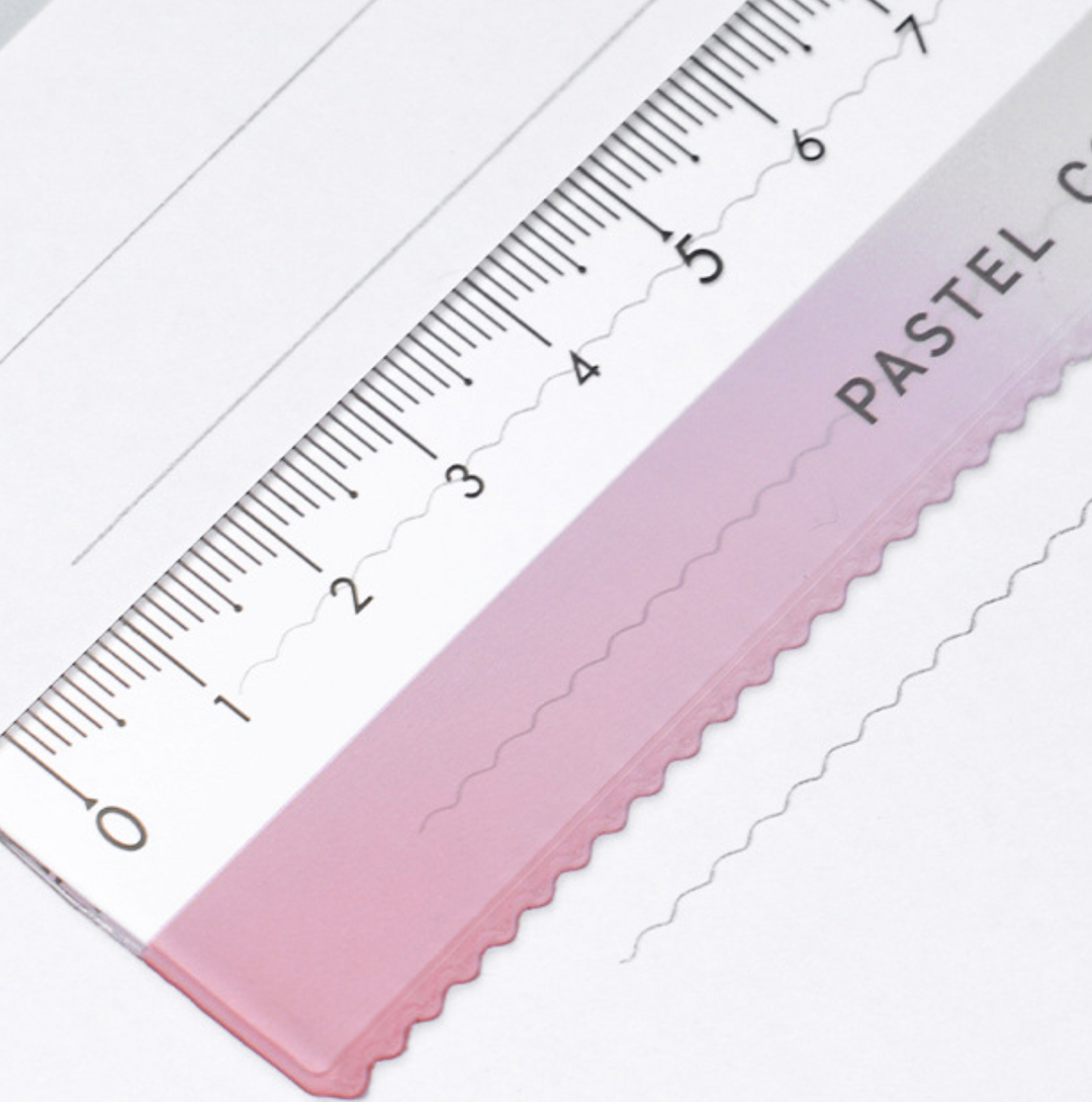 Kokuyo Campus Pastel Cookie Ruler 15cm – Midori Gifts
