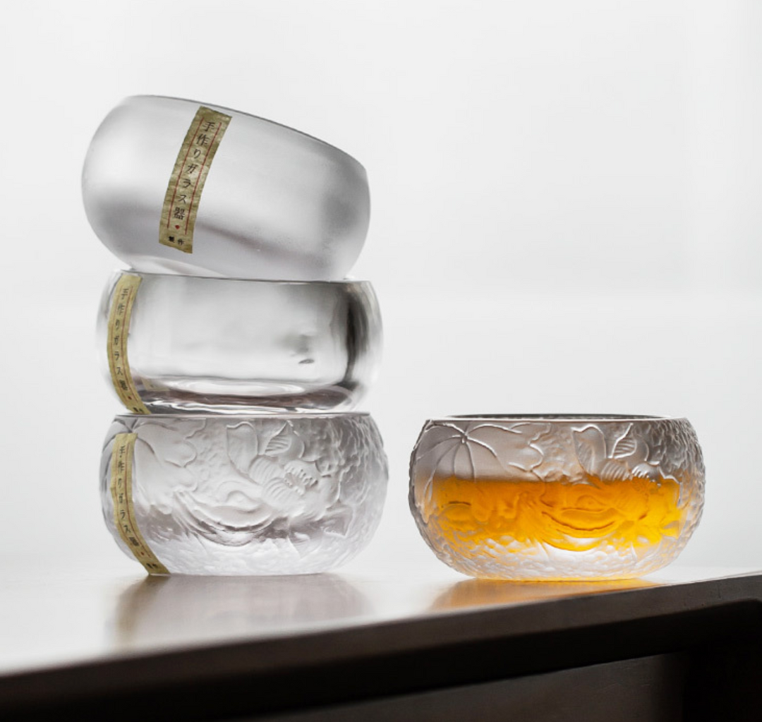 Japanese Frozen Glass Cup – Midori Gifts