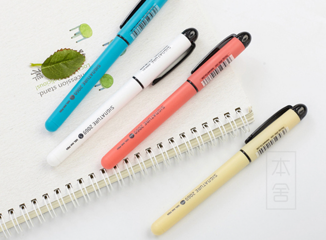 Monami Signature 2069 Gel ink Pen 0.5mm Black – Midori Gifts