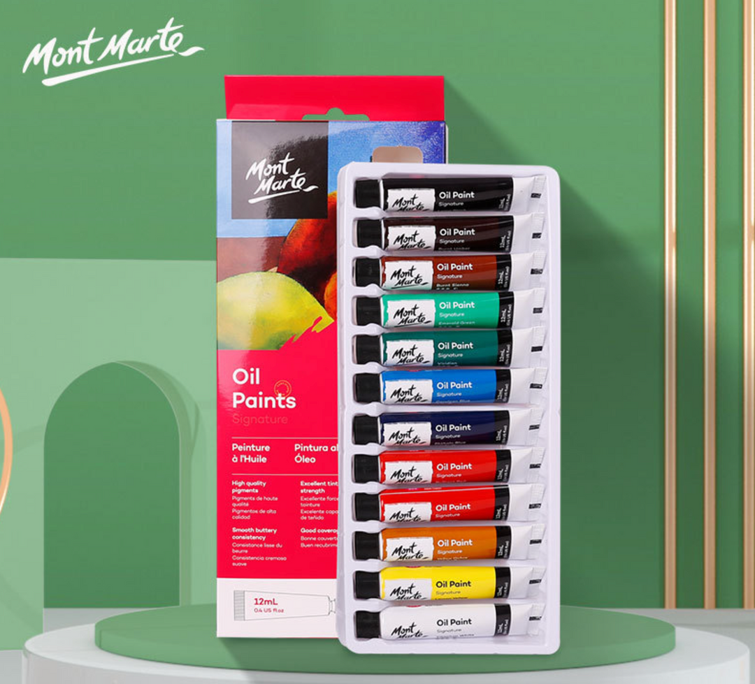 Mont Marte Oil Paint Set – Midori Gifts