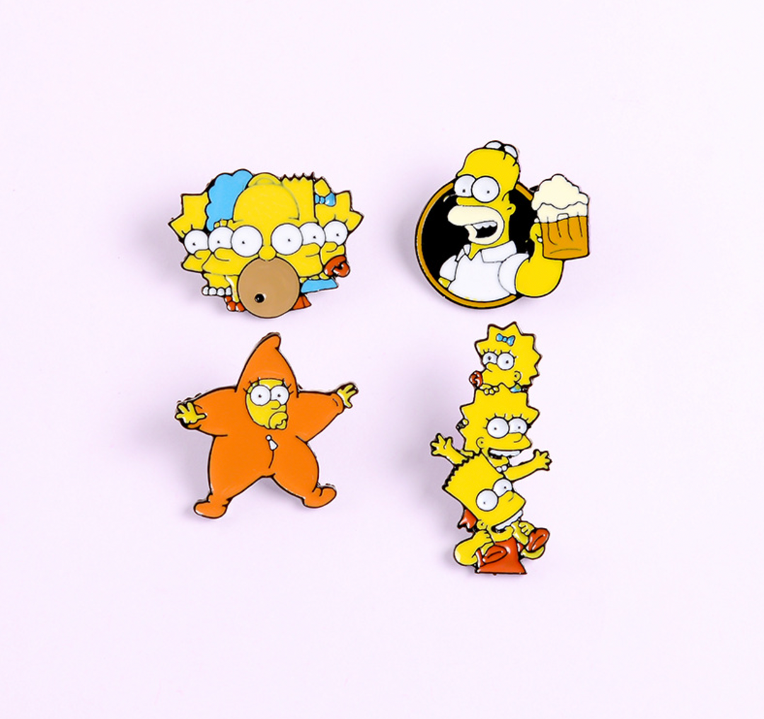 Simpsons Pins – Midori Gifts