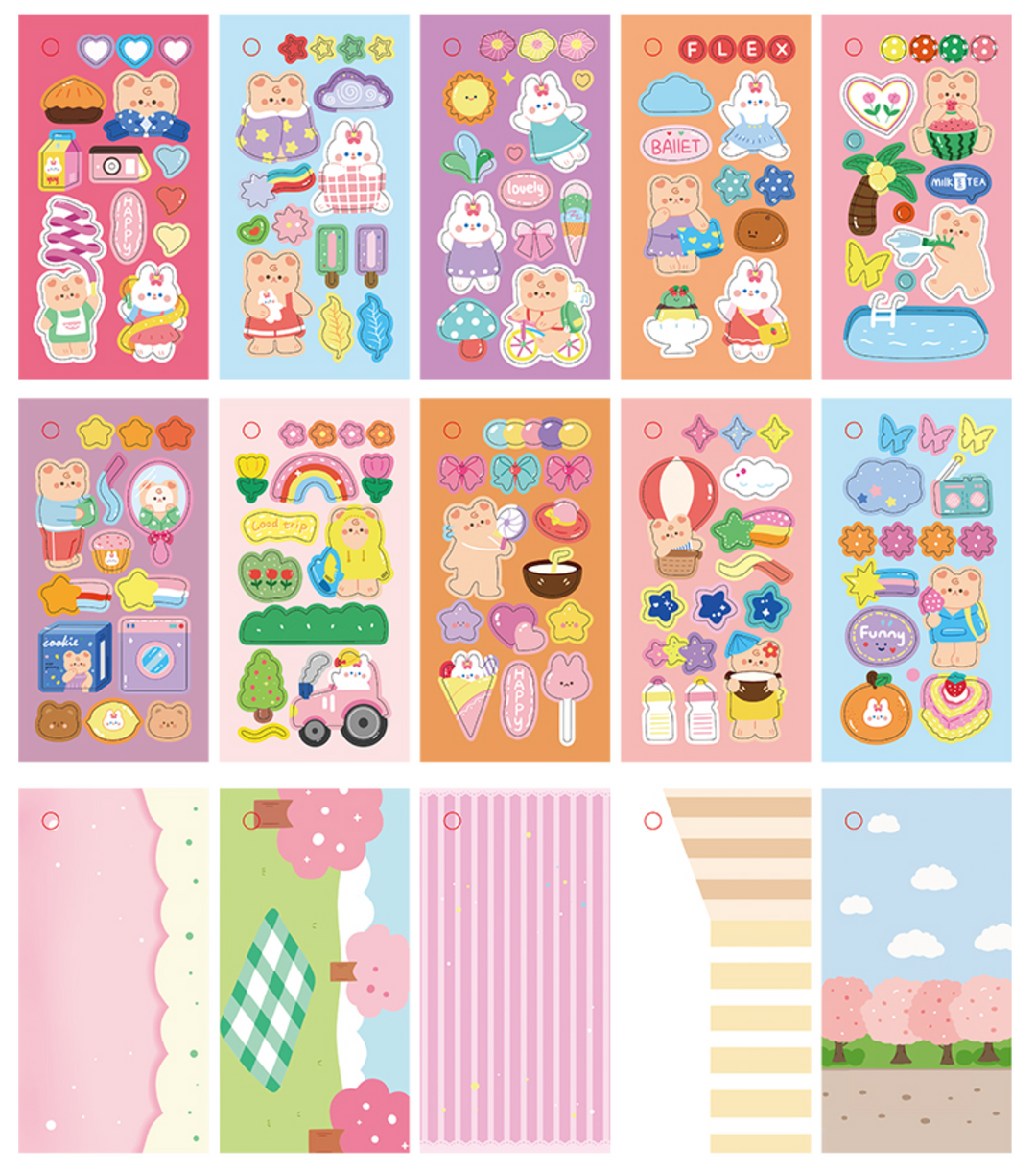 Jiyu Mika Tietiele Sticker Pack – Midori Gifts